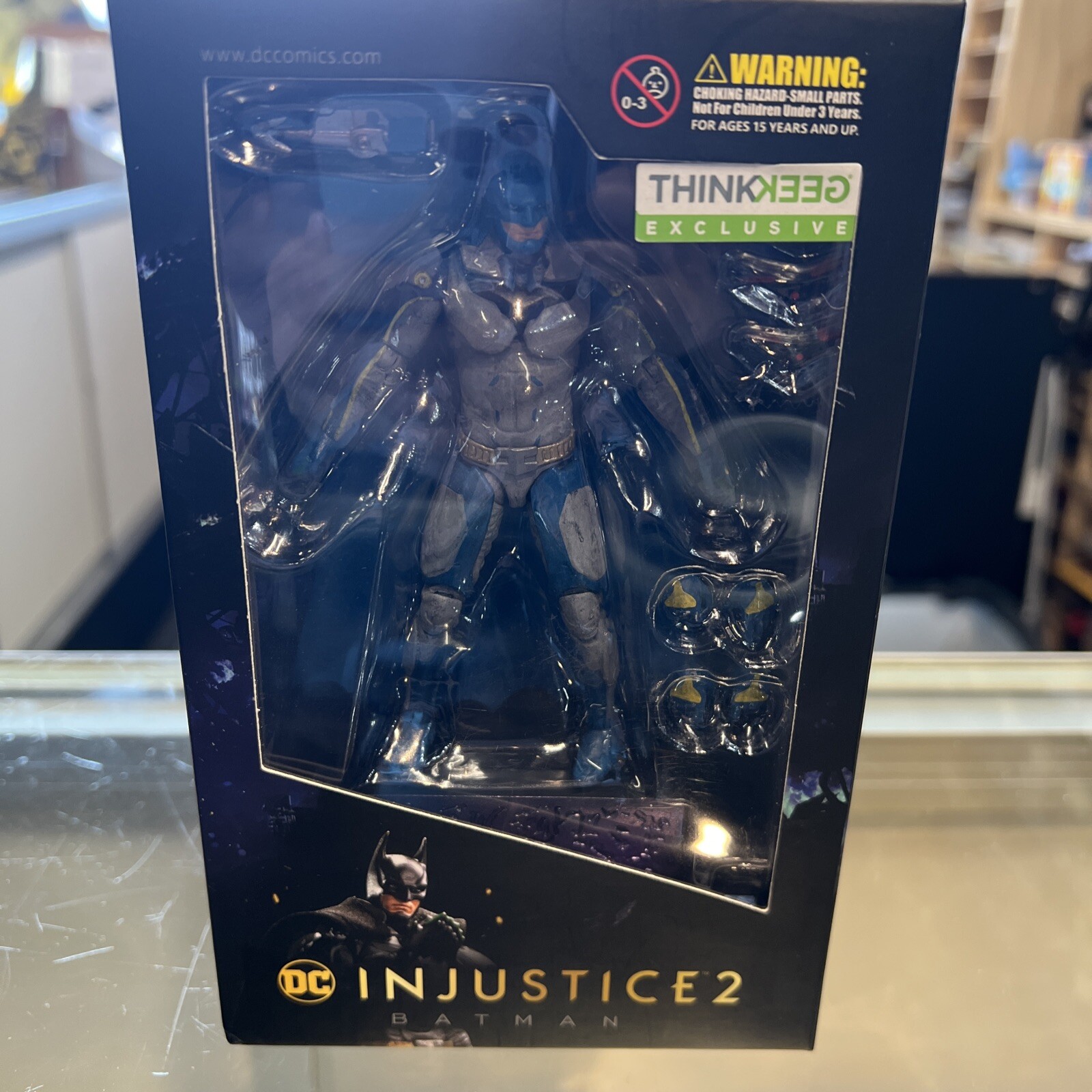 Injustice 2 Batman Thinkgeek Exclusive Action Figure 1/18 Hiya NIB ...