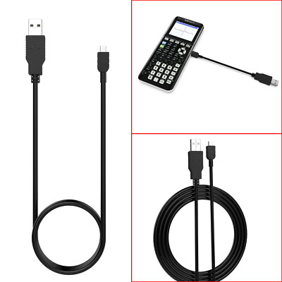 USB Charging Cable Dock Charge for Texas Instruments TI-84 Plus CE / TI ...