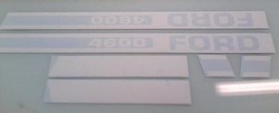 Ford 4600 Hood Decals | eBay