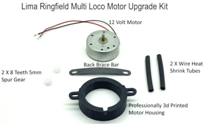 LIMA MULTI CLASS DIESEL TRAIN LOCO RINGFIELD MOTOR UPGRADE KIT MODEL ...