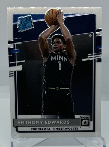 2020-21 Panini Donruss Optic Anthony Edwards RC Rated Rookie #151 ...