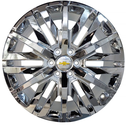 22 inch Chrome Rims Set 4️⃣ Fit Chevrolet Silverado LTZ Trail Boss LT ...