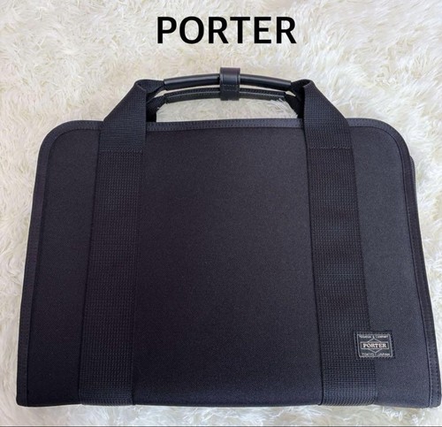 Porter Clip Briefcase Business Bag Black | eBay