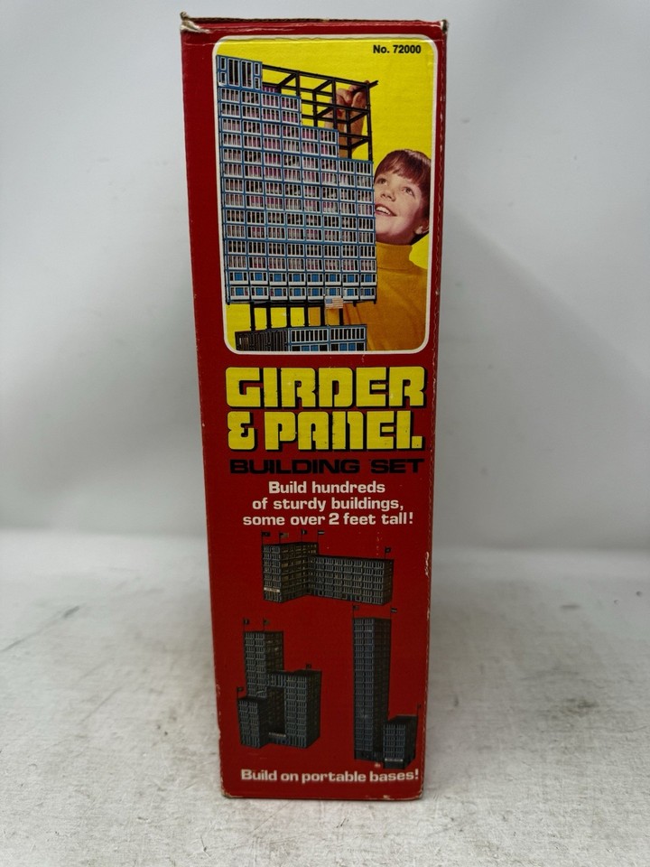 Kenner GIRDER & PANEL BUILDING SET 1970’s Toy. Original Box | eBay