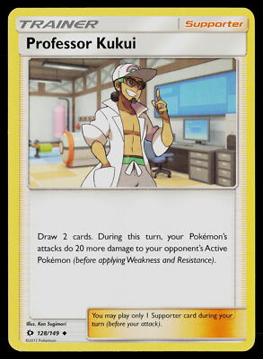 SM Base Set #128/149 Professor Kukui | eBay