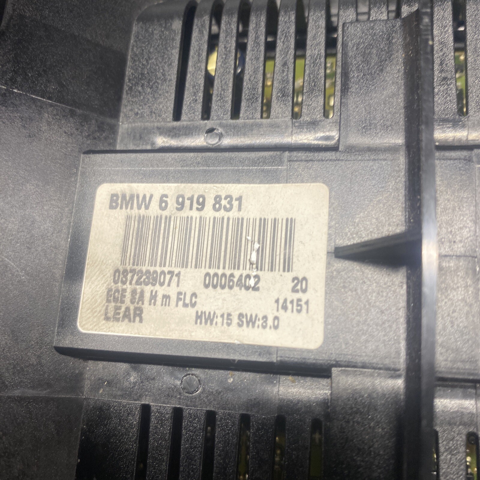 BMW E46 3 series HEADLIGHTS LCM HEADLAMP AUTOMATIC LIGHT SWITCH CONTROL ...