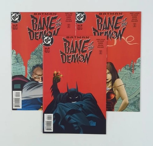 Lot Of 3 1998 DC Batman Bane Of The Demon Comics #2-4 VF/NM | eBay