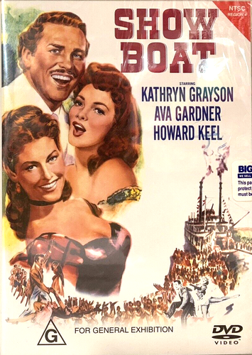 Show Boat Brand New Sealed DVD (1951) Ava Gardner Kathryn Grayson ...