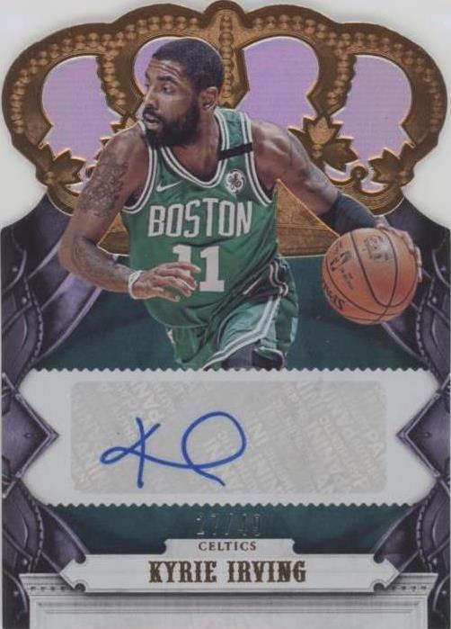 2017-18 Panini Crown Royale - Crown Autographs Kyrie Irving #CA-KIV /49 ...