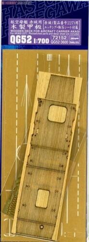 Hasegawa 1:700 SCALE IJN Aircraft Carrier Akagi Wood Deck #72152~NEW | eBay