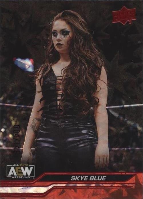 2024 Upper Deck AEW All Elite Wrestling - Skye Blue #18 Dynamite /149 ...