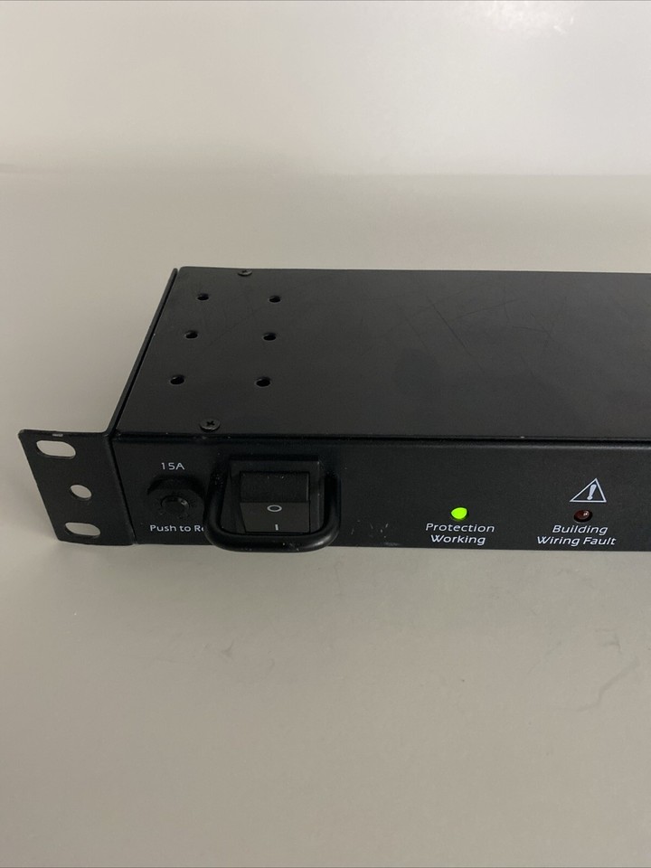 APC SurgeArrest NET9RMBLK 9-Outlet 120V Rackmount Surge Protector ...