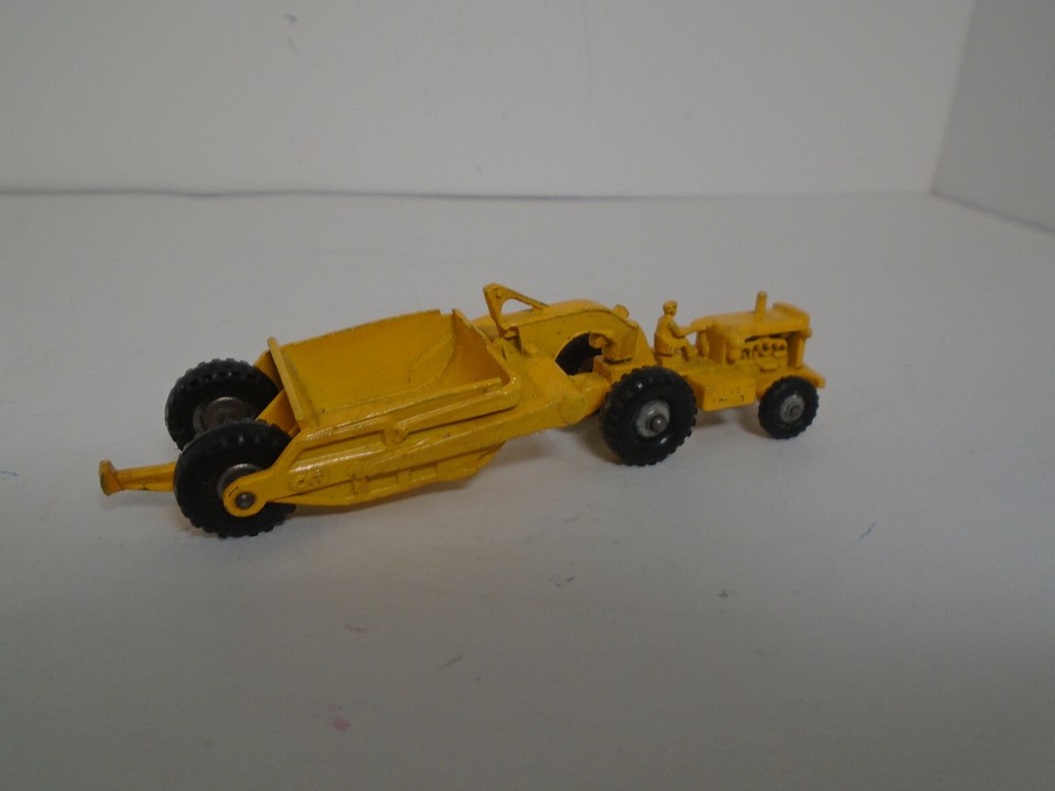 LESNEY MATCHBOX MAJOR PACK M-1 A-1 EARTH SCRAPER GOOD CONDITION. | eBay