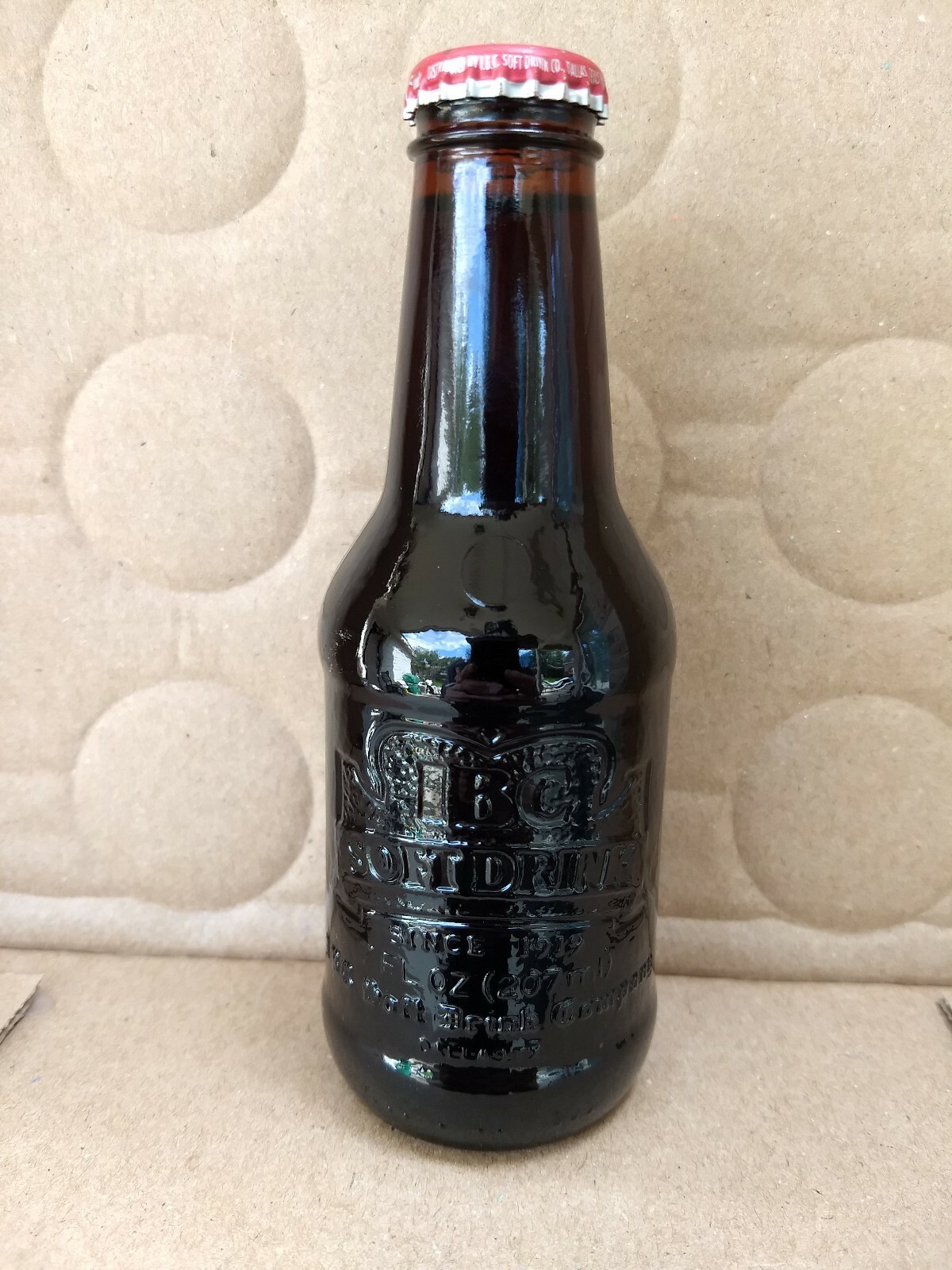 Vintage Brown Glass IBC Root Beer bottle Dallas Texas 7OZ Amber Full ...