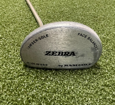 RAM Zebra Face-Balanced Mid Mallet Putter RH / Steel ~35.5" / Good Grip ...