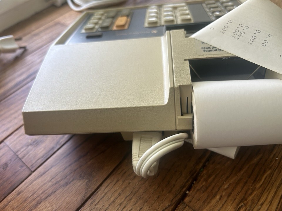 Vintage Texas Instruments Calculator Printing Adding Machine TI5040 ...