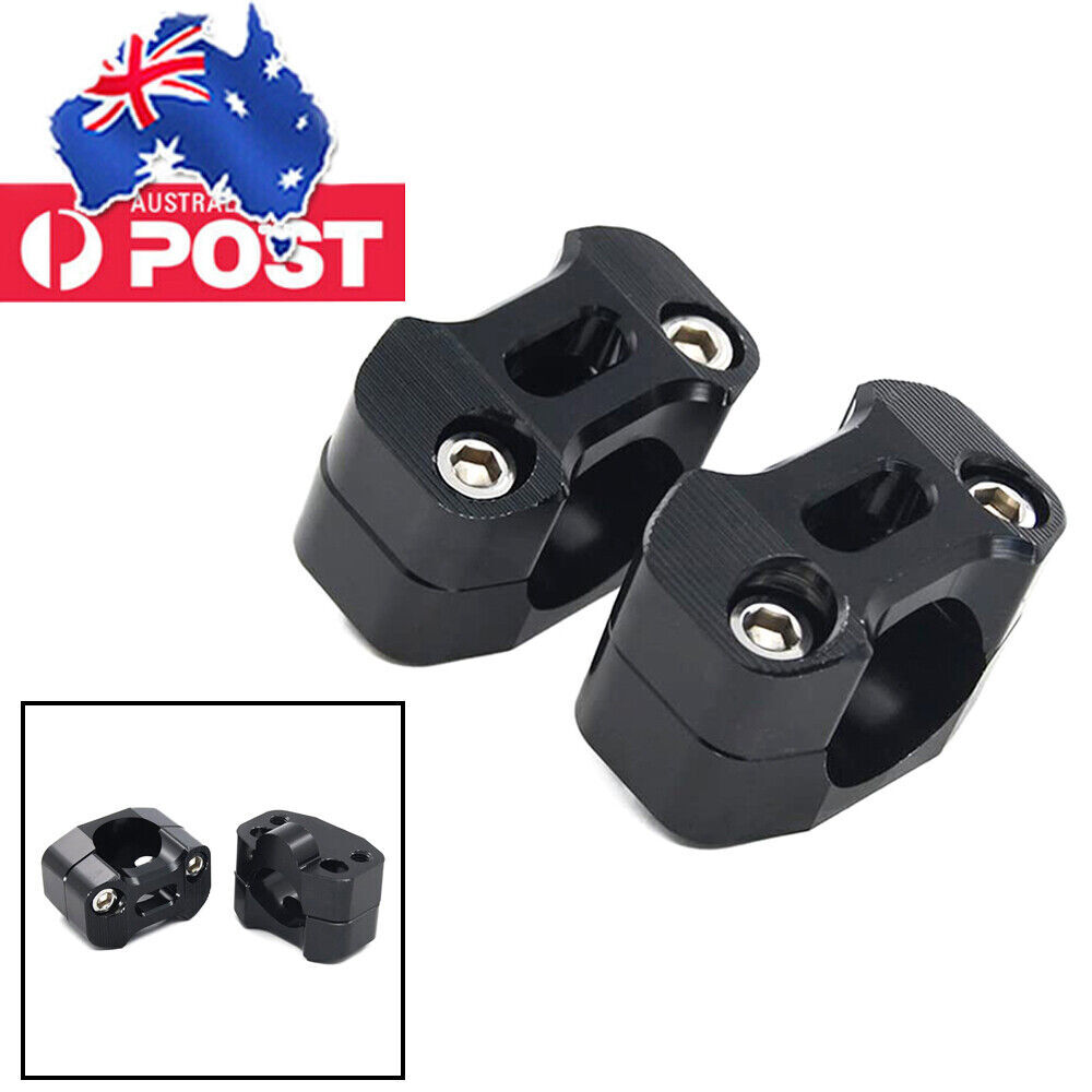 Front 1 1/8" Handlebar Handle Protaper Fat Bar Mount Risers Clamp For ...