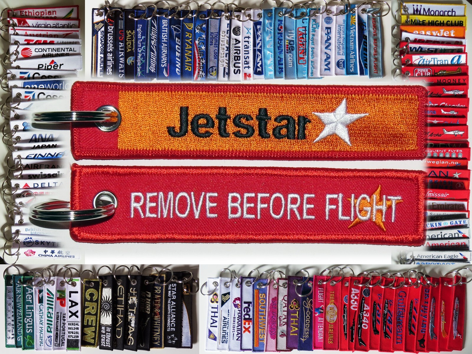 Keyring JETSTAR Asia Airline keychain for Pilot Crew | eBay