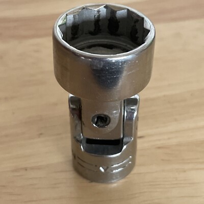 Craftsman =V= Series 3/8" Drive 12 Point Swivel Flex Socket SAE Size 3/ ...