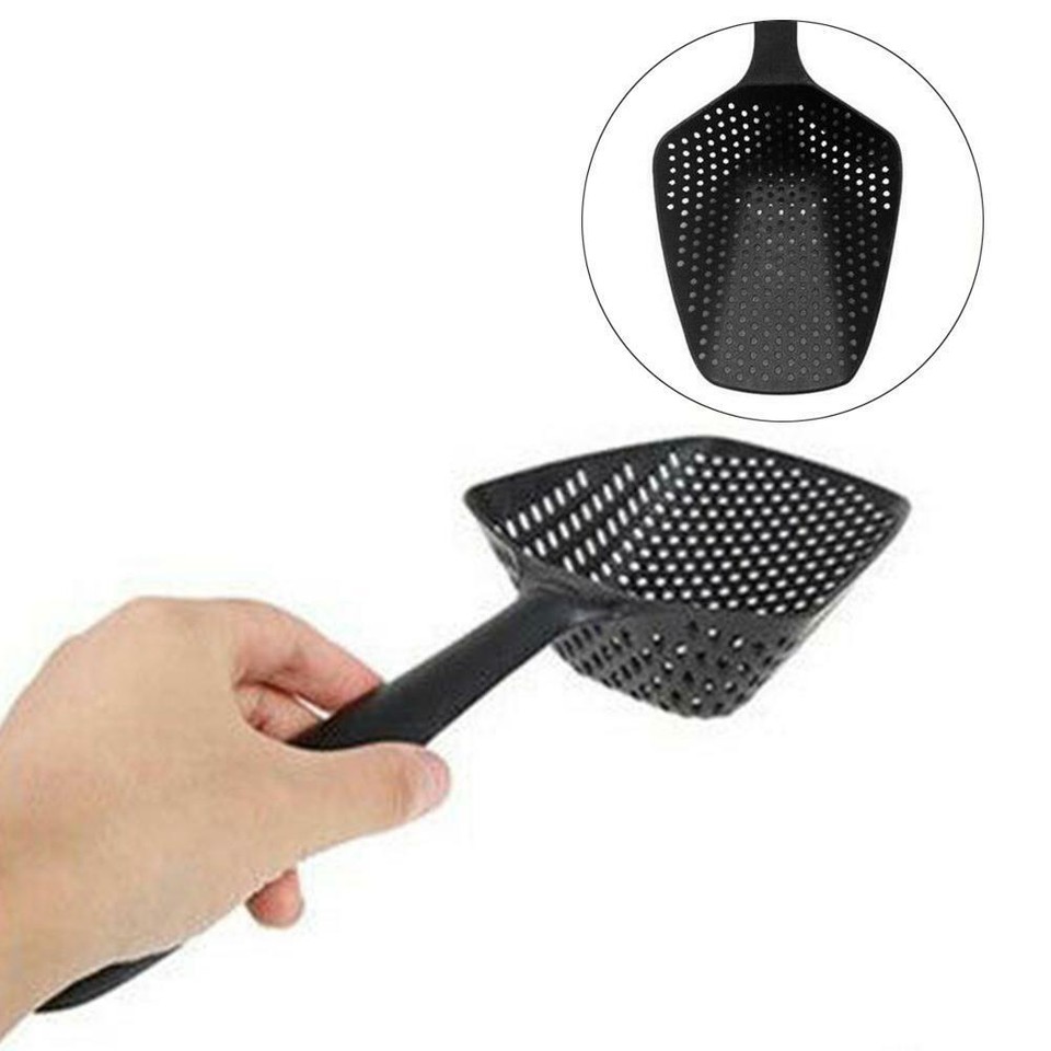 1x Home Kitchen Accessories Scoop Drain Gadgets Strainer Vegies Large ...
