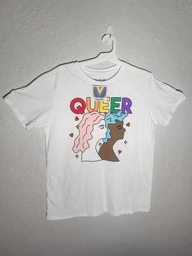 Take Pride Queer Size S Men Women Rainbow Inclusive T-Shirt | eBay