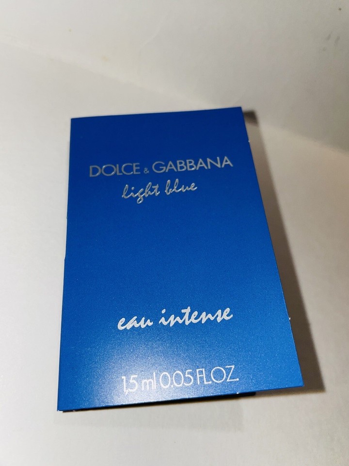 Dolce Gabbana Light Blue Eau Intense For Her Fragrance Sample | eBay