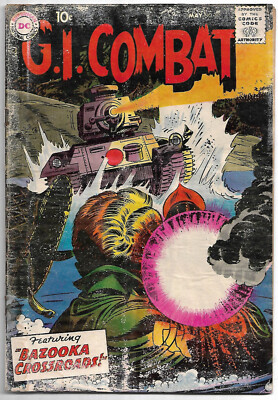 DC Silver Age War : G. I. Combat #60 (Jerry Grandenetti) Russ Heath ...