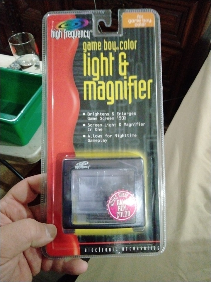 New Gameboy Color Light Magnifier N Ac Adapter 🔥🔥🔥 | eBay