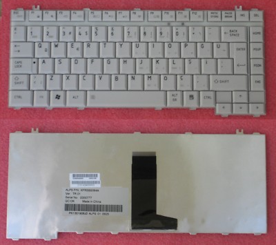CLAVIER QWERTY TURQUE TOSHIBA Satellite A200 KFRSBS064A PK1301906J0 ...