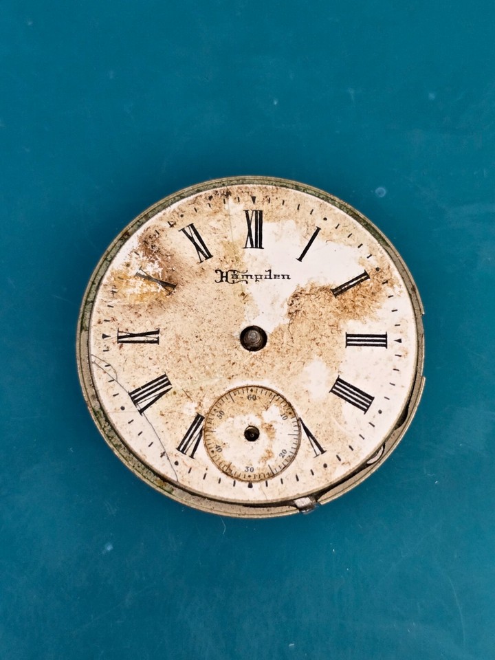 1898 Hampden 3/0s 11j 400AAA Hampden (in banner) Pocket Watch ...