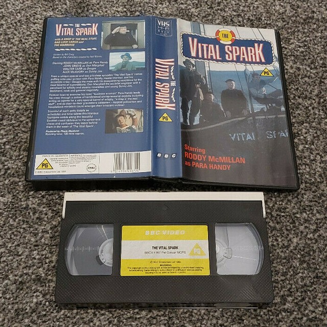 'the Vital Spark' VHS BBCV 4167 Para Handy Roddy McMillan for sale ...