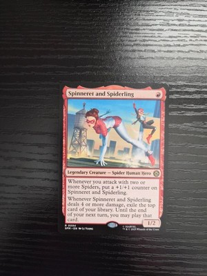 MTG Marvel's Spider-Man - Spinneret and Spiderling (94) - Rare - NM/MT ...