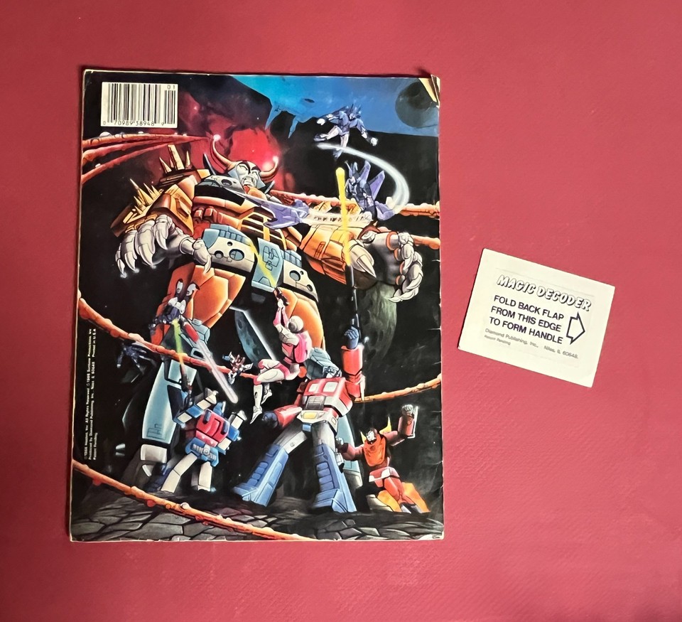 Diamond Transformers The Movie Sticker Album 1986 100% Complete with ...