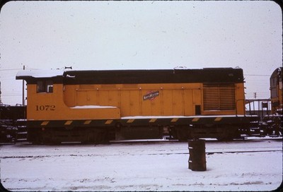 CNW C&NW 1072 Butler, WI 1976 ORIGINAL slide | eBay