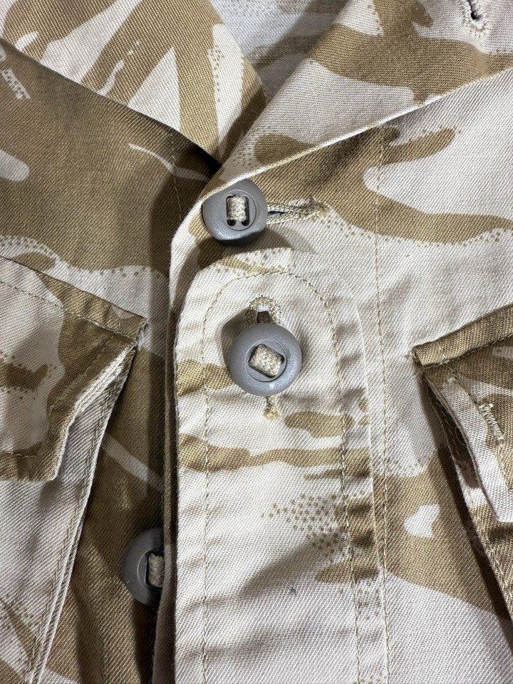 British Army Desert DPM Jacket Men’s 42 Tropical Uniform Camo Military ...
