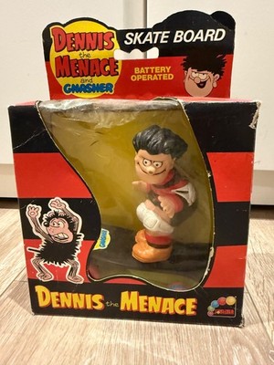 Dennis The Menace And Gnasher Beano Skate Board Toy - Battery - Vintage ...