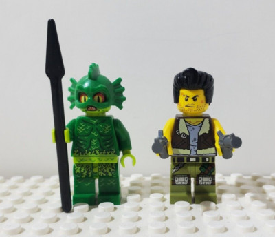 Lot Of (2) Minifigures From Lego Monster Fighters Set #9461 The Swamp ...
