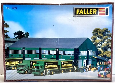 Faller 983 HO Scale Large Freight Depot Kit Factory Sealed | eBay