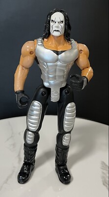 Sting WCW Crow Makeup 1999 Marvel Ent Wrestling Action Figure Rare | eBay