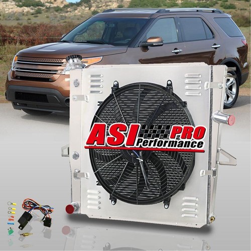 For 1998~2011 Ford Explorer Ranger Mazda B3000 B4000 3 Row Radiator ...