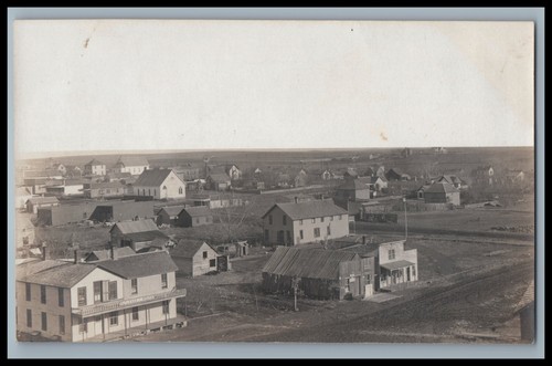 Vintage RPPC Beverly, Kansas Town circa 1900 Postcard | eBay