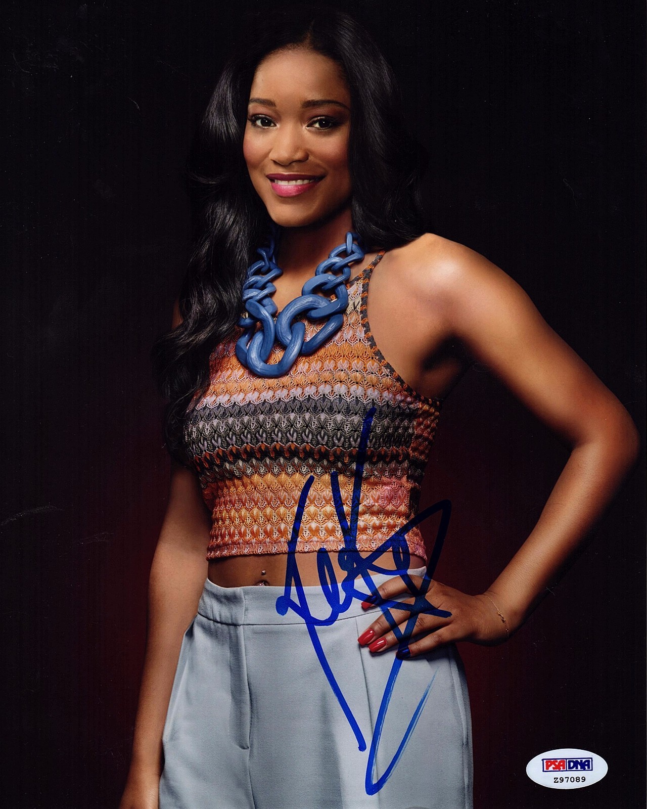 KEKE PALMER SIGNED SCREAM QUEENS 8X10 PHOTO! AUTOGRAPH! PSA DNA! ZAY ...
