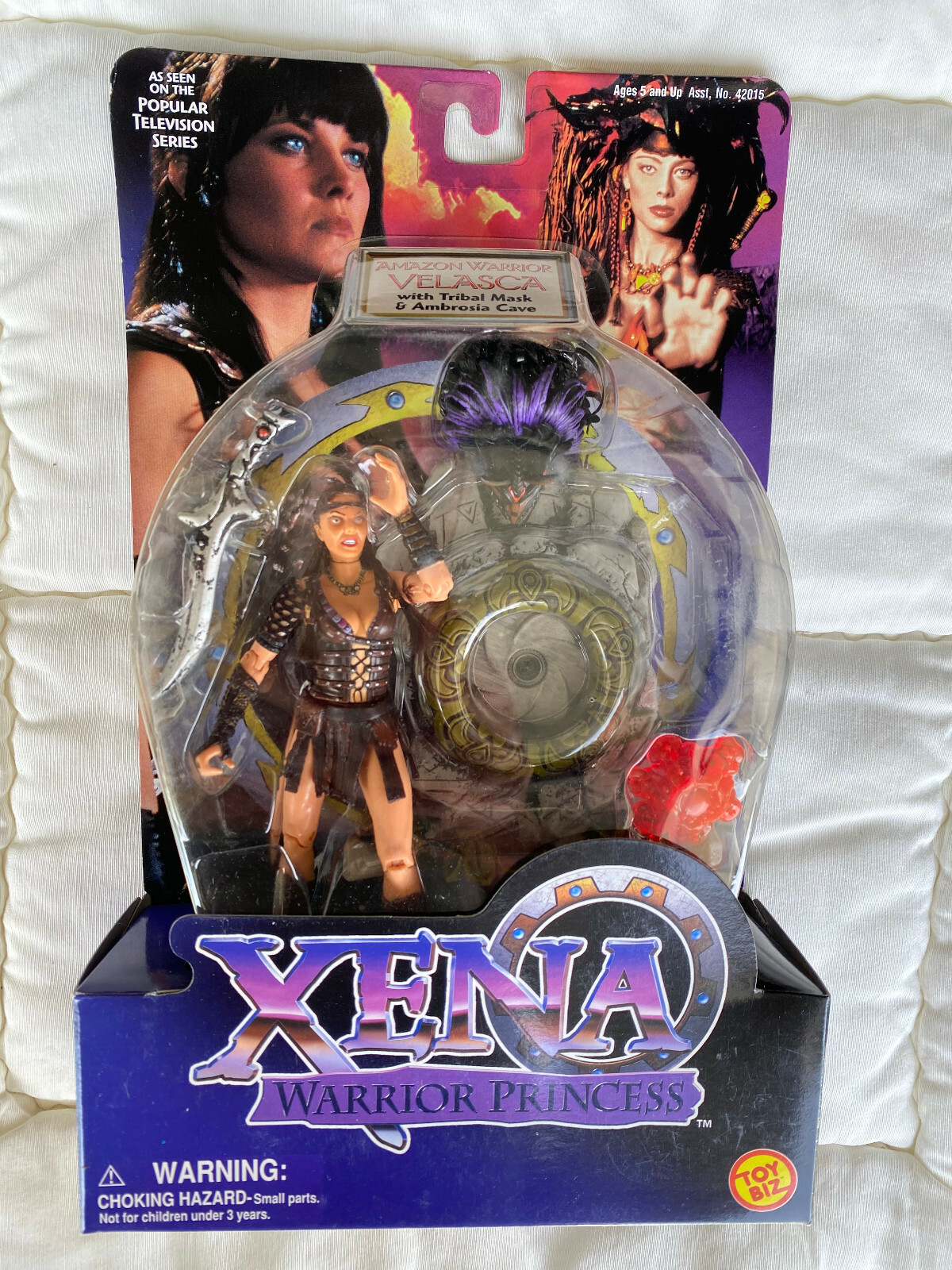 Xena Warrior Princess Velasca with Tribal Mask and Ambrosia Cave | eBay