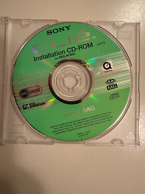 Sony Clie PEG-TJ27 Software Driver Installation CD-ROM | eBay