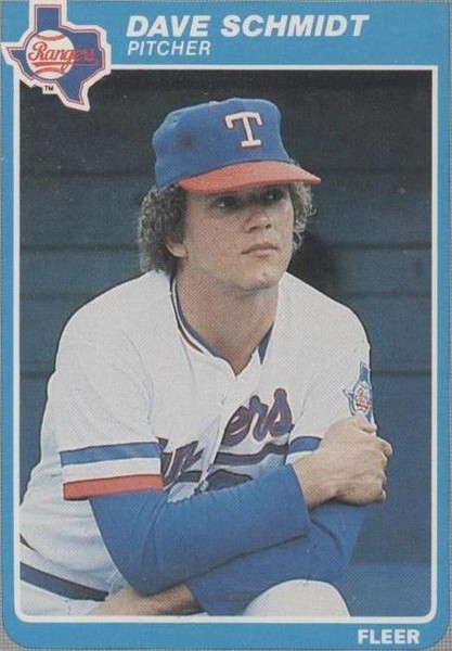 1985 Fleer - #567 Dave Schmidt for sale online | eBay