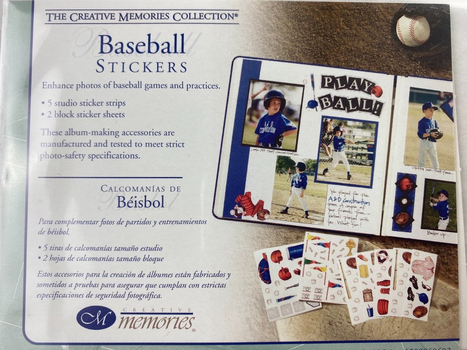 Creative Memories Sticker Pack Block Sheets VINTAGE Style YOU PICK | eBay