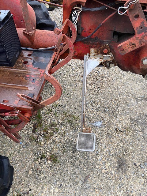 Farmall Cub IH Tractor homemade front step to get up on the tractor | eBay