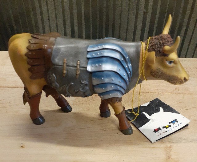 Cow Parade Figurine (gladiator Cow) by Westland Giftware #7249 With Tag ...