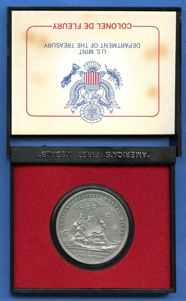 Colonel De Fleury- 1970's Medal US Mint Coin #2 OGP | eBay