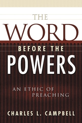 Charles L. Campbell The Word before the Powers (Taschenbuch ...